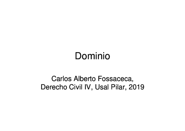 (PDF) Powerpoint del derecho real de dominio