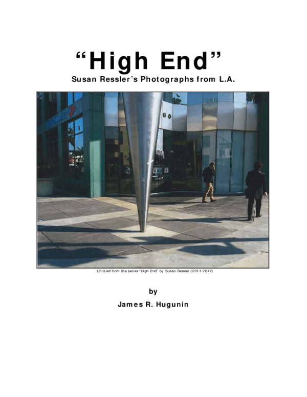 (PDF) "High End" Susan Ressler's Photographs from L.A