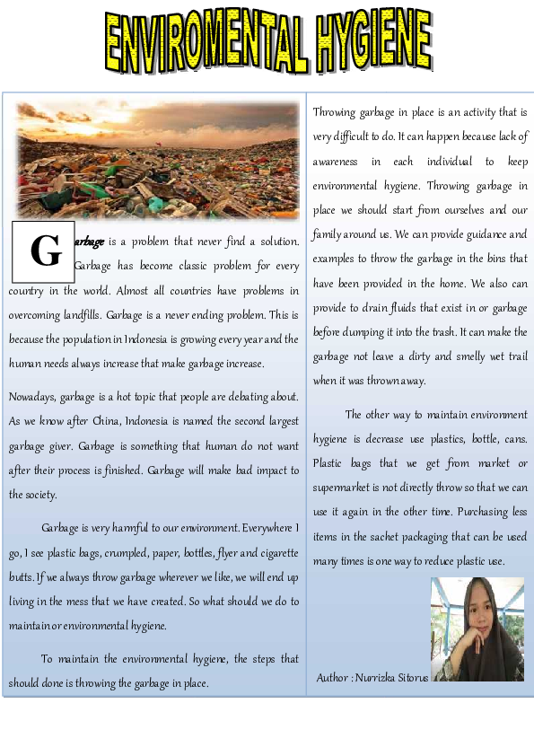 (PDF) ENVIRONMENTAL HYGIENE