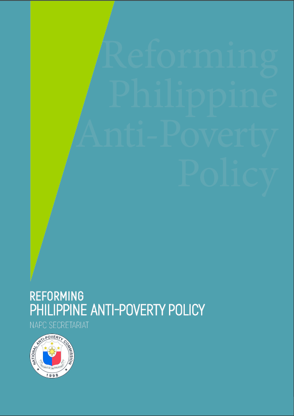 (PDF) PHILIPPINE ANTI-POVERTY POLICY NAPC SECRETARIAT Reforming ...