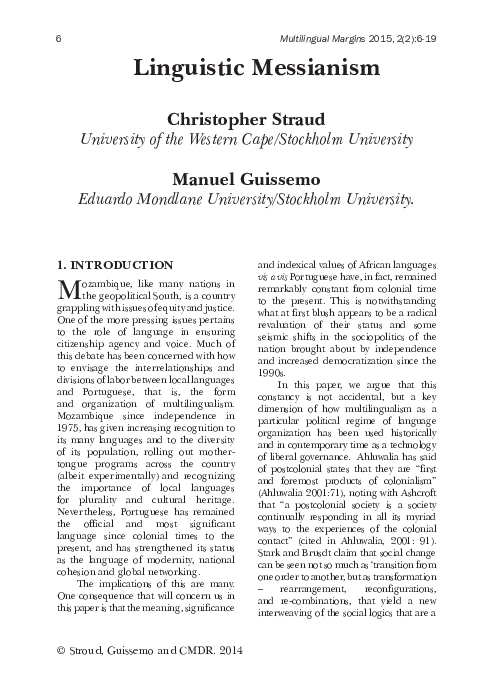 (PDF) Linguistic Messianism