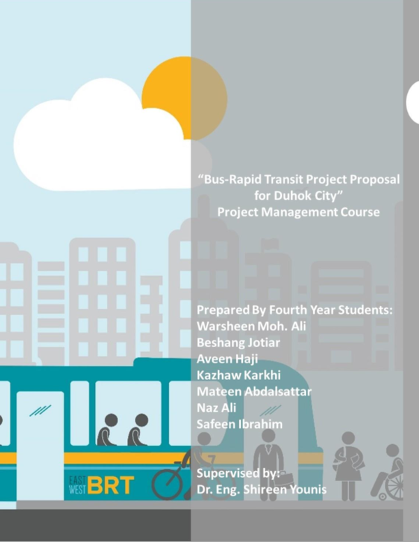 (PDF) Bus-Rapid Transit Project Proposal for Duhok City
