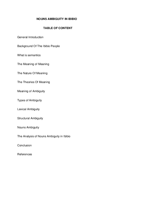 PDF) Challenges Of Bible/Liturgical Translations In The Efik Language ...