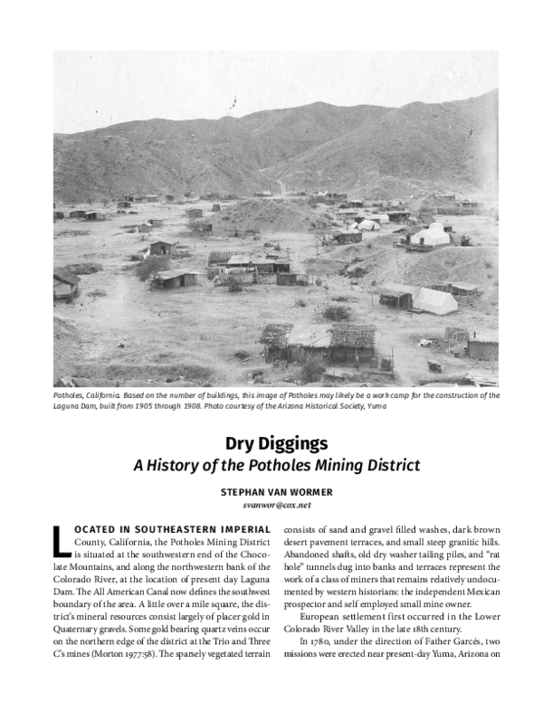 the miners of the California Gold Rush and the peo ple who are working ...