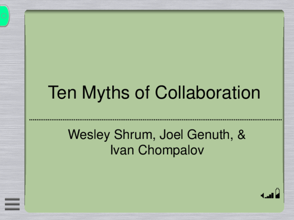 (PPT) Myths Montreal