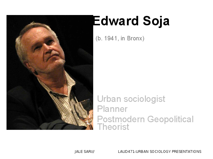 (PPT) edward soja