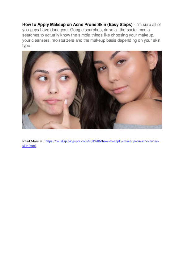 Makeup For Beginners Pdf Saubhaya Makeup