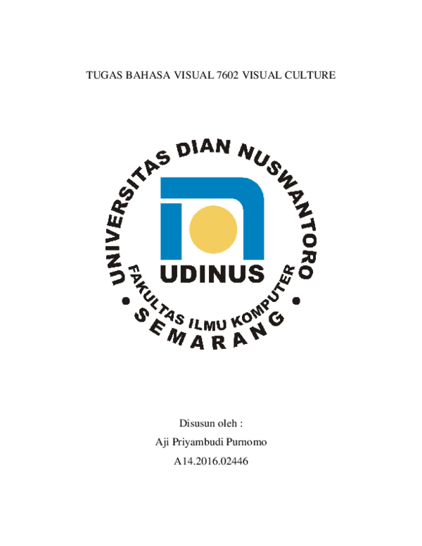(DOC) Bahasa visual - visual culture