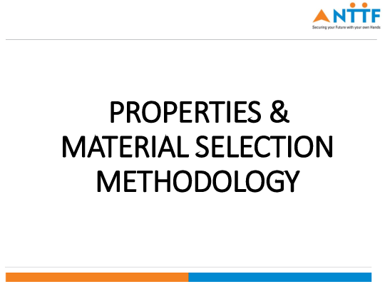 (PDF) PROPERTIES & MATERIAL SELECTION METHODOLOGY