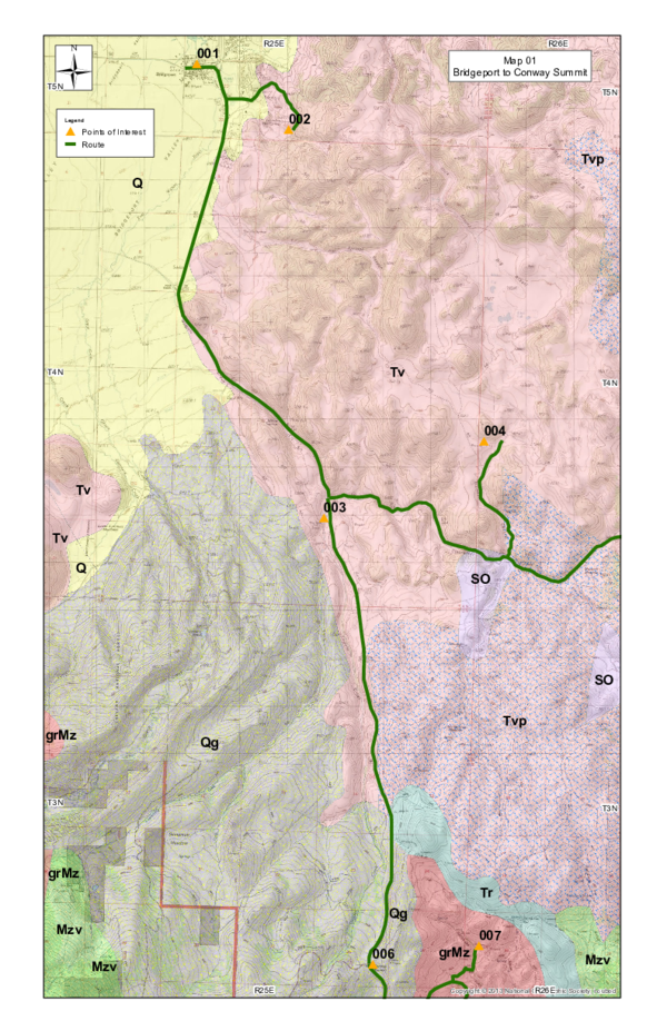 (PDF) OWENS VALLEY AND MONO BASIN; ROADSIDE GEOLOGY AND MINING HISTORY ...