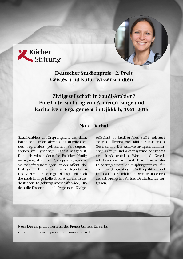 (PDF) Deutscher Studienpreis (2018) (German Dissertation Price)