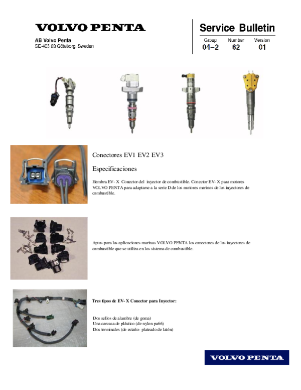 (PDF) Conectores EV1 EV2 EV3 Especificaciones | Renzo Malqui - Academia.edu