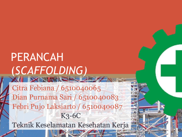 (PDF) PERANCAH (SCAFFOLDING