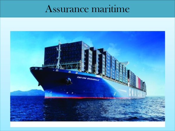 (PPT) Assurance maritime PPT Master BA
