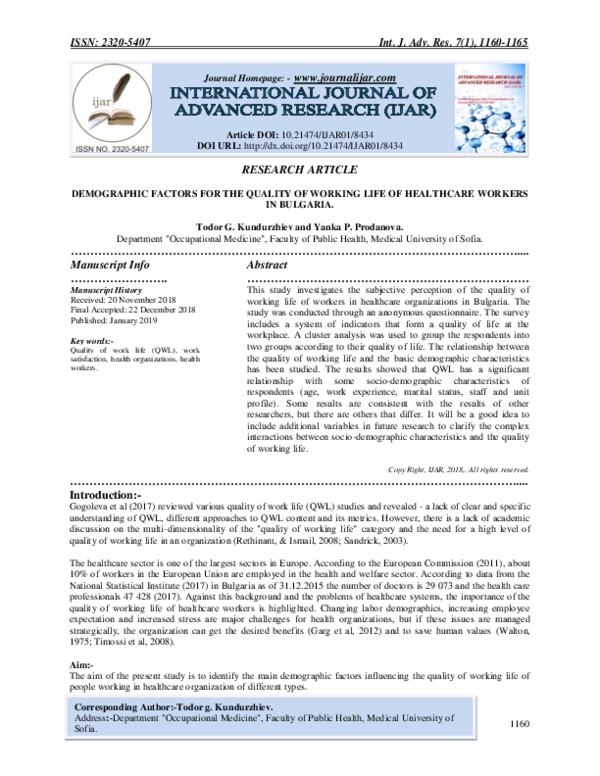 (PDF) INTERNATIONAL JOURNAL OF ADVANCED RESEARCH (IJAR)