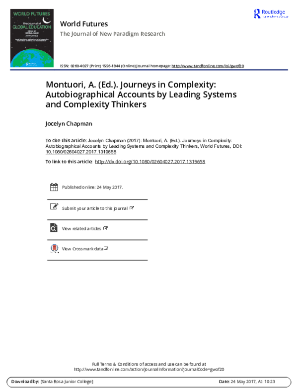 (PDF) Social Imaginaries, Structuration, Learning, and 'Collibration ...
