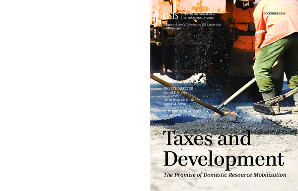 (PDF) The Promise of Domestic Resource Mobilization