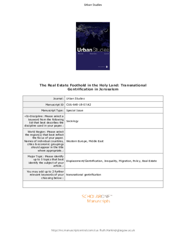 (PDF) Zaban, Hila (2019). The Real Estate Foothold in the Holy Land ...