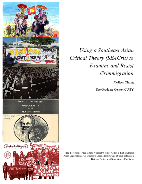 (PDF) Using a Southeast Asian Critical Theory (SEACrit) to Examine and ...