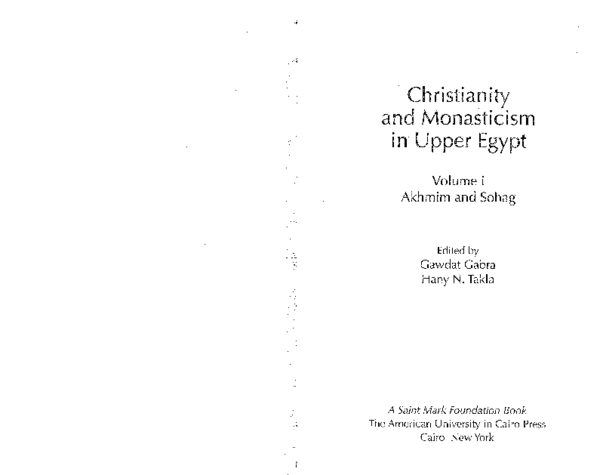 (PDF) Manichaeism and Gnosticism in the Panopolitan Region between ...