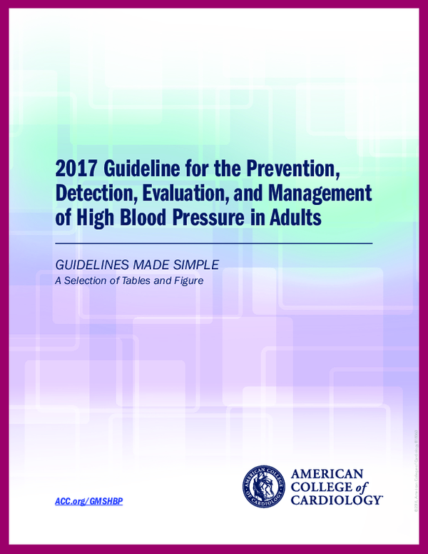 (PDF) 2017 Guideline for the Prevention, Detection, Evaluation, and ...