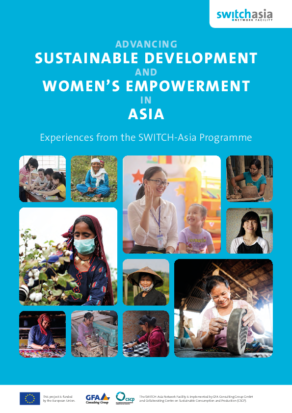 (PDF) SUSTAINABLE DEVELOPMENT AND WOMEN'S EMPOWERMENT IN ASIA ...