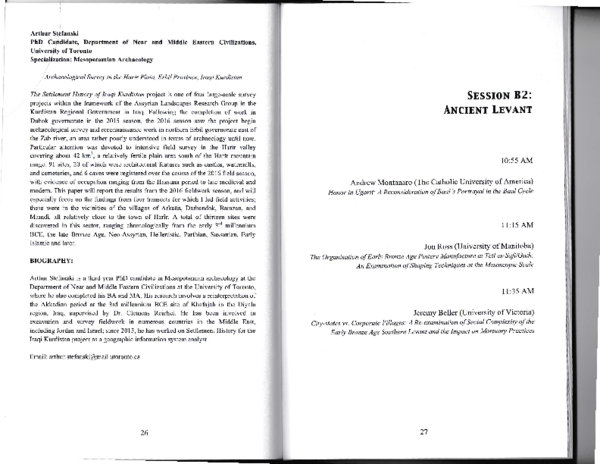 (PDF) Archaeological Survey in the Harir Plain, Erbil Province, Iraqi ...