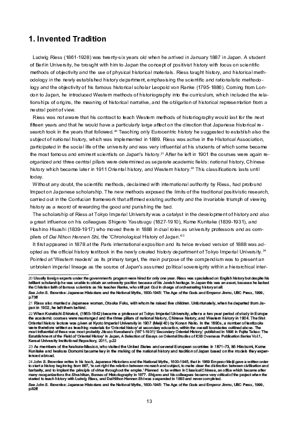 (PDF) Invented Tradition