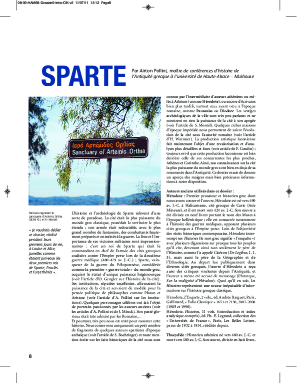 (PDF) Sparte - Introduction Dossier