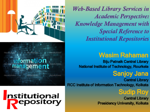 (PDF) Web-Based Library Services in Academic Perspective: Knowledge Management with Special ...