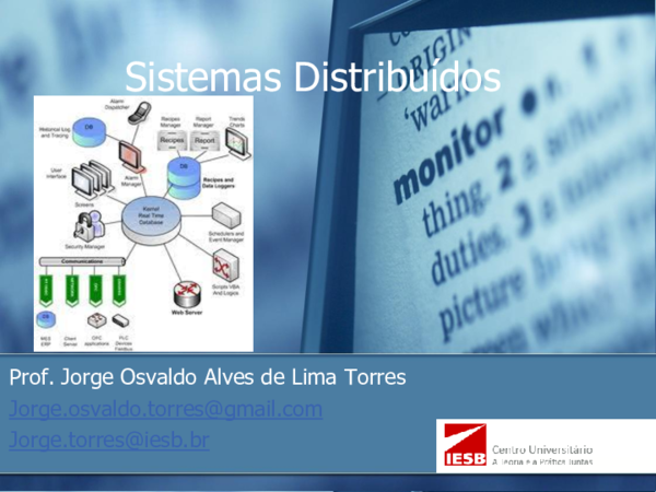 (PDF) Sistemas Distribuídos
