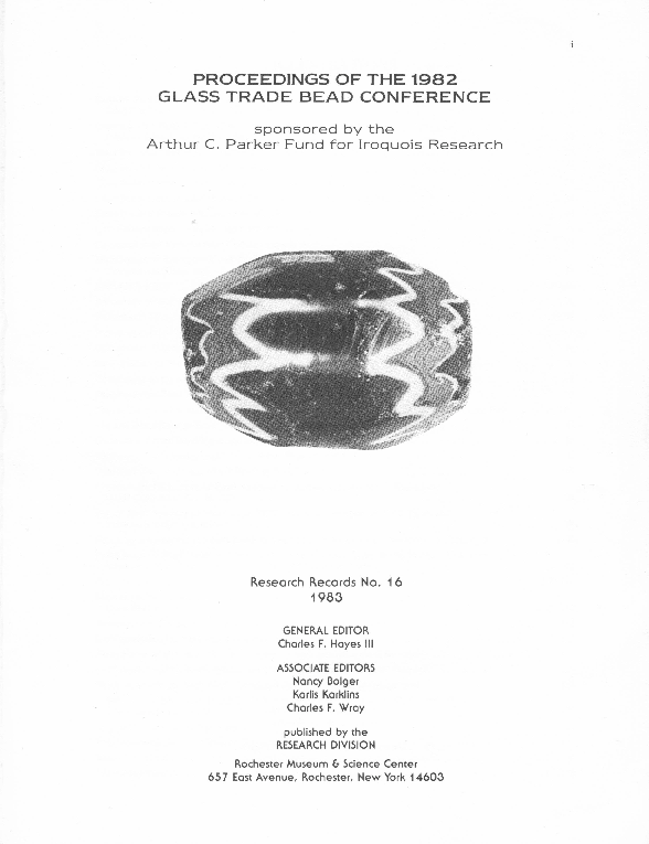 (PDF) Monte Bennett – Glass Trade Beads from Central New York