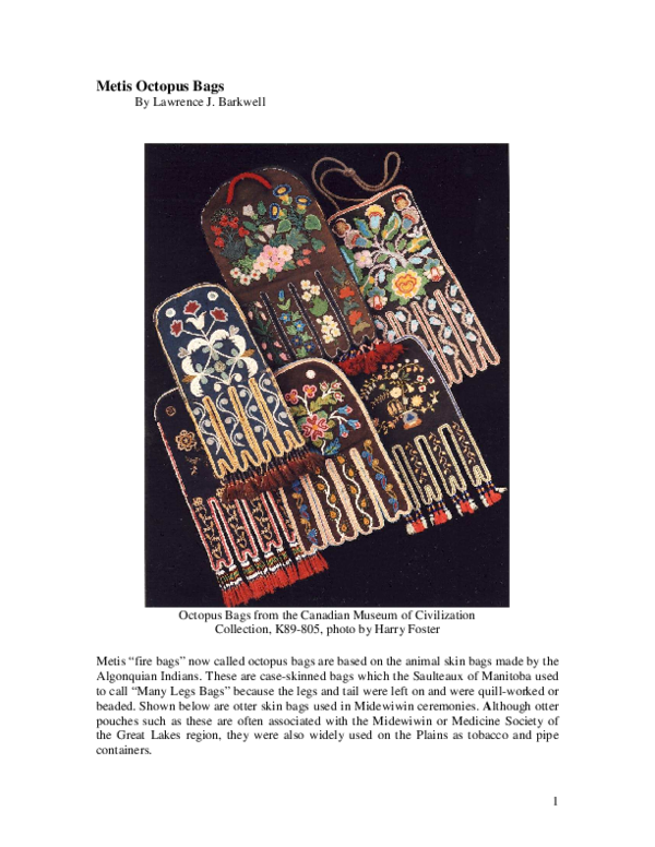 (PDF) Metis Octopus Bags