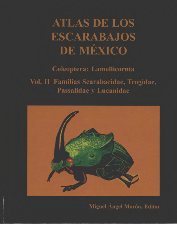 (PDF) Atlas de Los Escarabajos de Mexico Scarabaeidae Trogidae ...