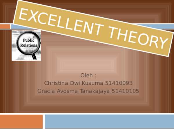 (PPT) Excellent-theory