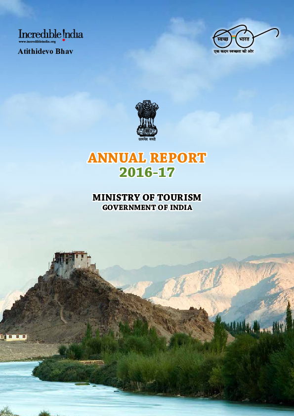 (PDF) MINISTRY OF TOURISM GOVERNMENT OF INDIA