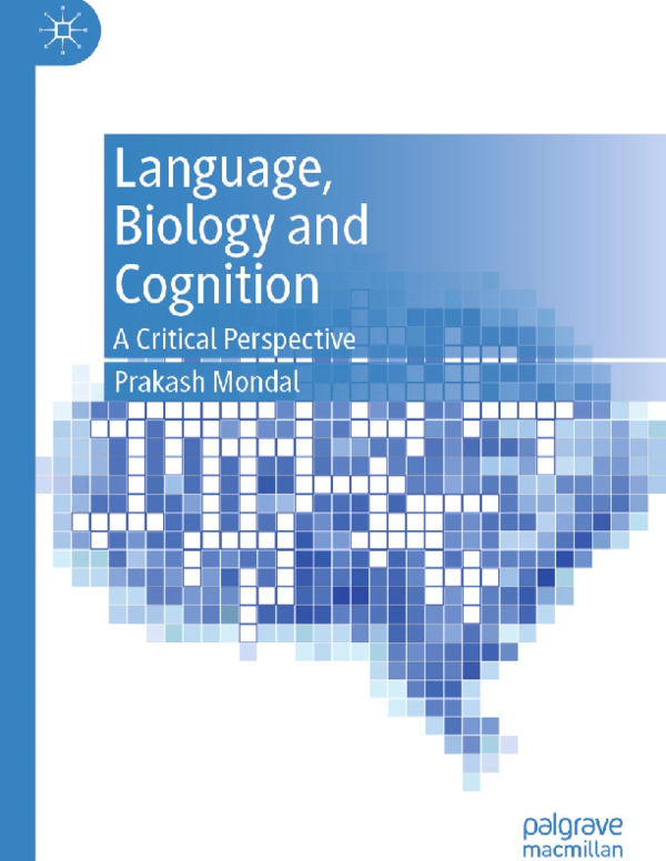 (PDF) Language, Biology and Cognition: A Critical Perspective