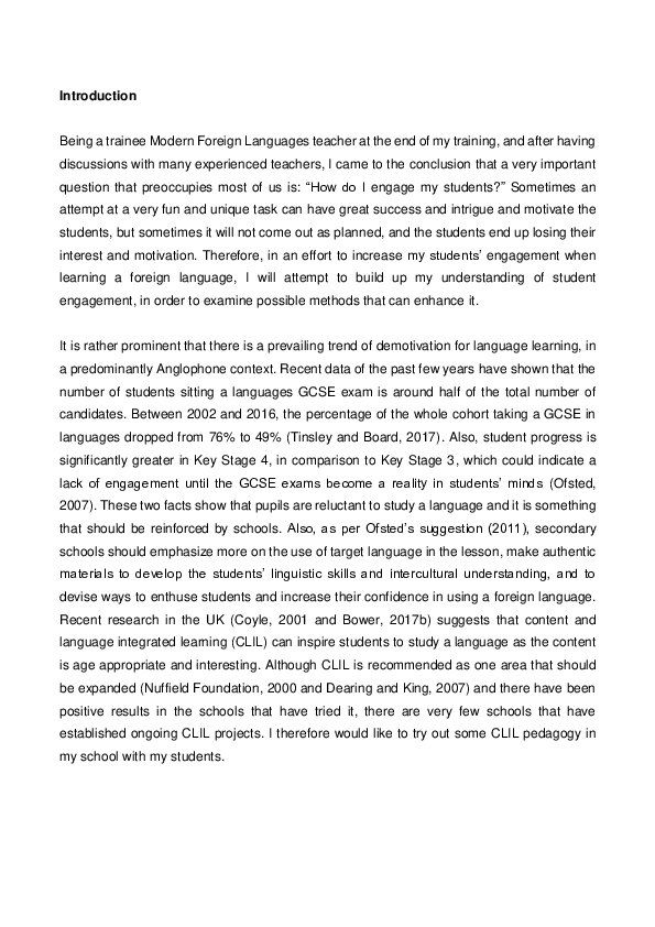 (DOC) Developing and Reflecting on Professional Practice