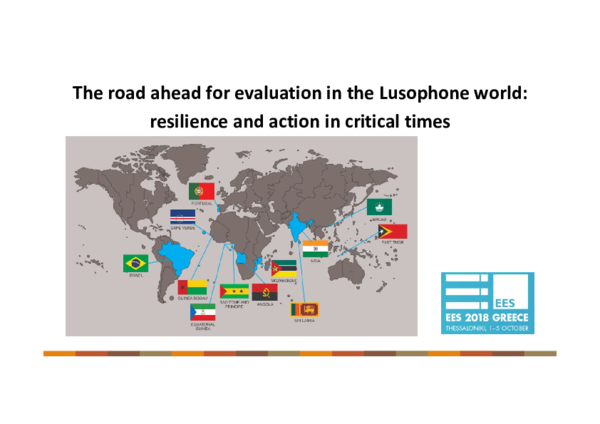 (PDF) The road ahead for evaluation in the Lusophone world: resilience ...