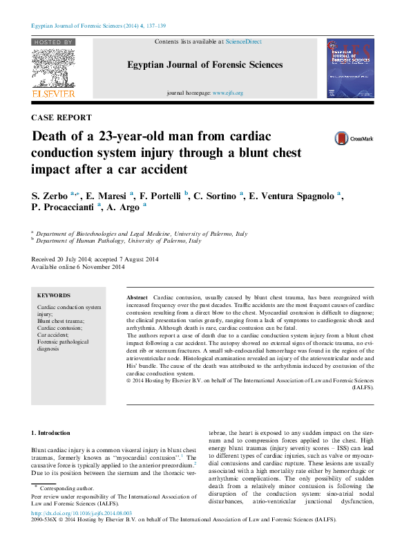 (PDF) CASE REPORT Death of a 23-year-old man from cardiac conduction ...