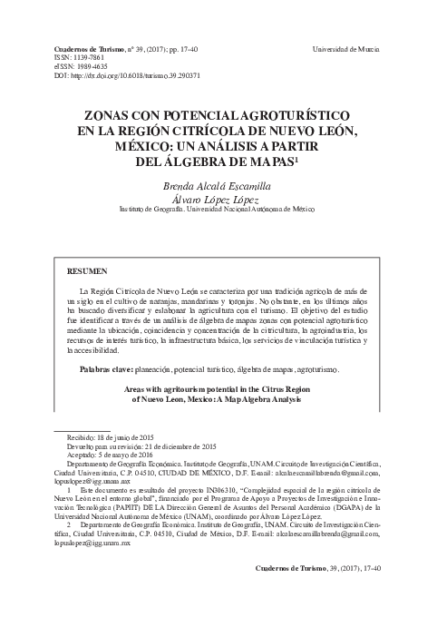(PDF) Algebra de mapas
