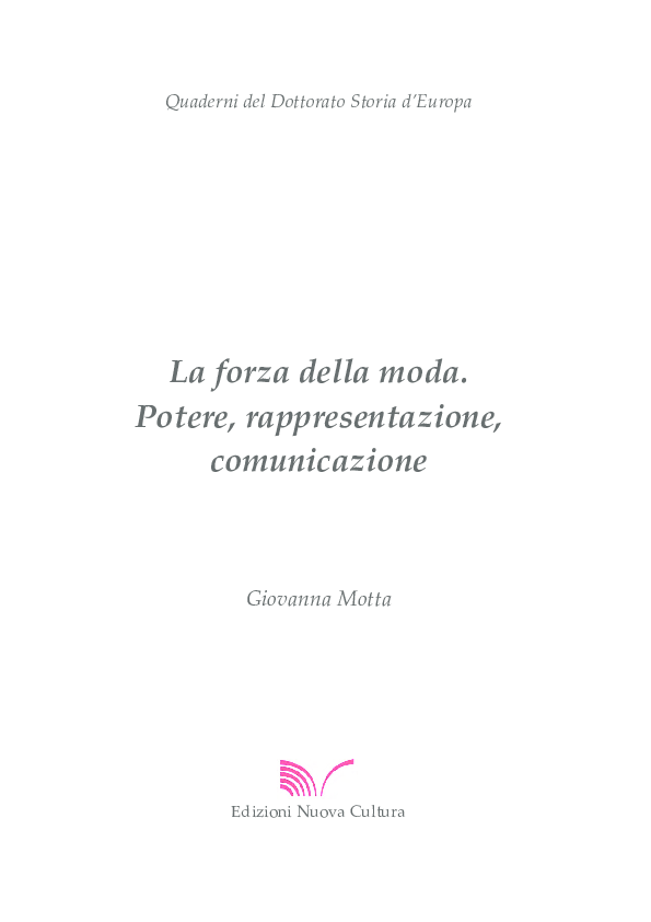 (PDF) Tra sacro e profano. La simbologia dell’abito religioso ...