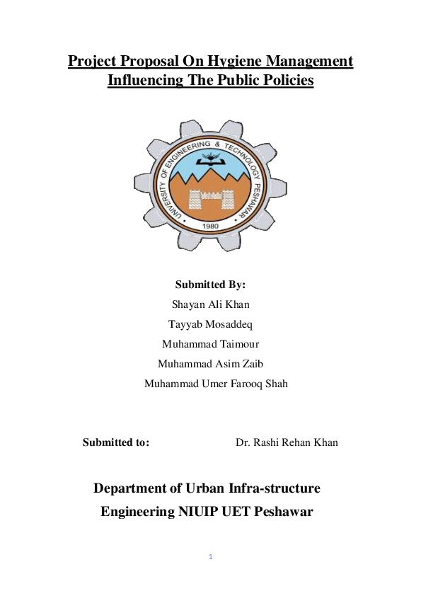 (PDF) Wash proposal (task 01)