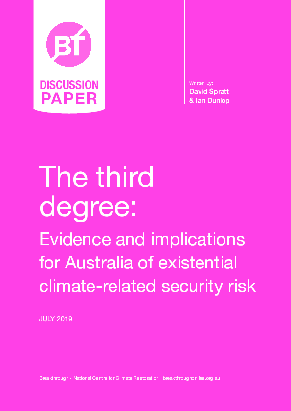 (PDF) The third degree: Evidence and implications for Australia of ...