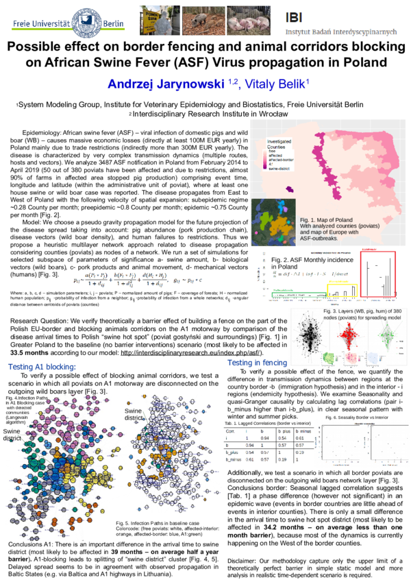 (PDF) Possible effect on border fencing and animal corridors blocking ...