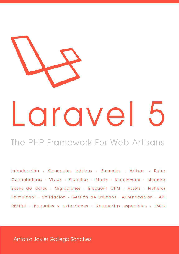 (PDF) Curso laravel