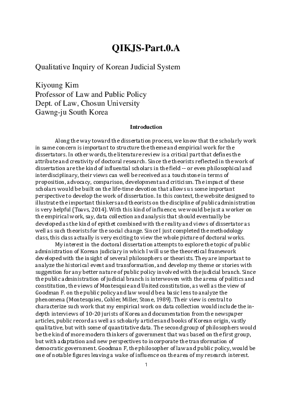 (PDF) QIKJS-Part.0.A Qualitative Inquiry of Korean Judicial System