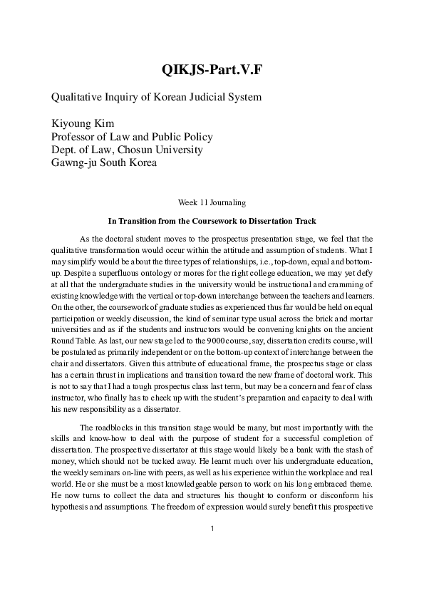 (PDF) QIKJS-Part.V.F Qualitative Inquiry of Korean Judicial System