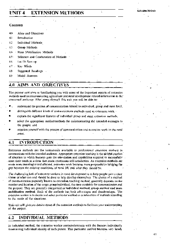 (PDF) UNIT 4 EXTENSION METHODS Extension Methods