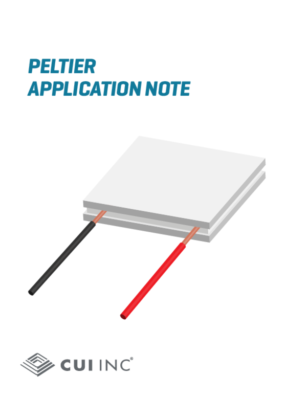 (PDF) PELTIER APPLICATION NOTE